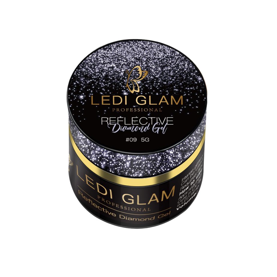 Reflective Diamond Gel 09 5g - LeDi Style Cosmetics